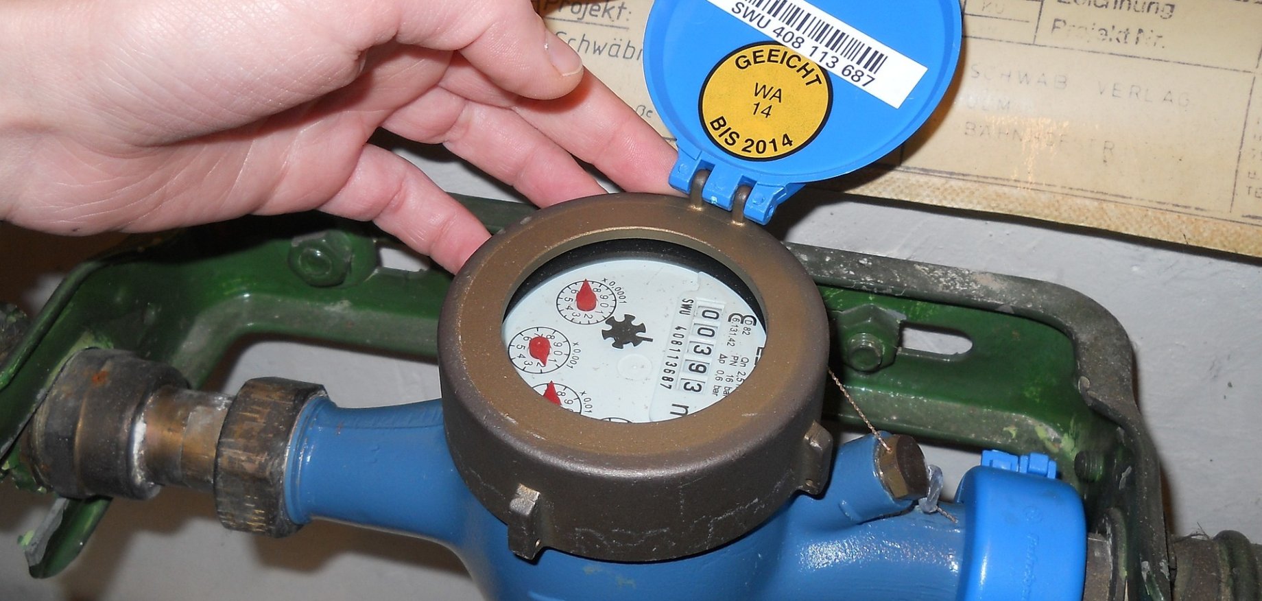 Wasserzähler ablesen für Abwassergebühren 2022 | Gemeinde Wettringen